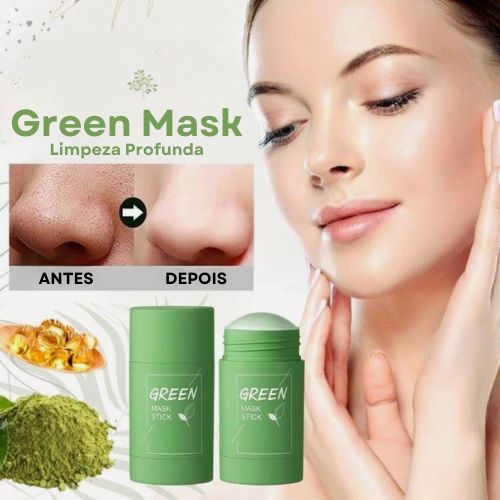 Green Mask Original - Rosto Impecável e Limpeza Profunda (COMPRE 1 LEV